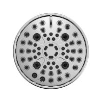 China Plastic Brushed Finish Bathroom Shower Head Set with Powerful Rainfall by LIZHEN for sale