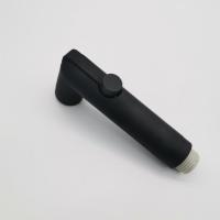 China Bathroom Brass Black Toilet Bidet Sprayer Shattaf Set Handheld Shower Angle Valve for sale