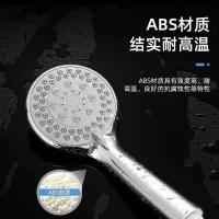 China ABS Plastic Material 2024 Lizhen Watermark Bathroom Rainfall Hand Shower for Bathrooms for sale