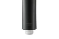 China 2024 High Pressure Handheld Shower Head With 5 Modes Powerful Round Black For Bathroom for sale