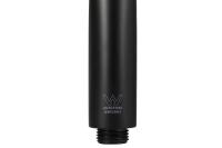 China Simple Fashion Household Handheld Shower Head Holder High Pressure Black For Bathroom for sale