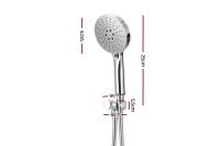 China 2024 Simple Fashion Style Matte Black Handheld Shower Head Holder for Bathroom Upgrade for sale