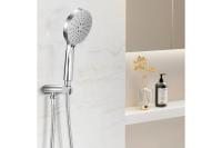 China 2024 Simple Fashion Style Matte Black Handheld Shower Head Holder for Bathroom Upgrade for sale