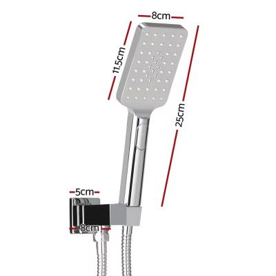 China Traditional Style Silver Handheld Shower Head Holder for 2024 Simple Fashion Bathroom for sale
