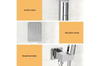 China Traditional Style Silver Handheld Shower Head Holder for 2024 Simple Fashion Bathroom for sale