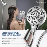 China Bathroom High Pressure Water Saving Shower Set with 10-Function Filter and One-Touch Spray Gun for sale