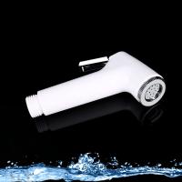 China Body Scrubber Nozzle Plastic ABS Shattaf Bidet Spray Gun with VERTICAL Spary Type for sale