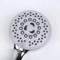 China 2024 Lizhen Modern 5 Function ABS Rainfall Round Shower Head Handheld Spray Bathroom for sale