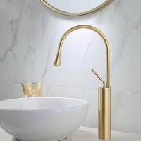 China Single Hole Lizhen Hwa.Con Light luxury Hot and Cold Water Faucet for Kitchen Bathroom for sale