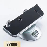 China Modern Lizhen-Hwa.Vic Gray Bathroom Digital Display Faucet Shower System Set Bathtub Hot Cold 4 Functions Tap Shower Set for sale