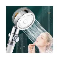 China 2024 Lizhen High Pressure Turbo Charged Shower Head Set with Chrome Surface Finishing for sale