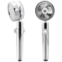 China Bathroom ABS Portable High Pressure Handheld 360 Power Propeller Shower Head 2024 Lizhen for sale