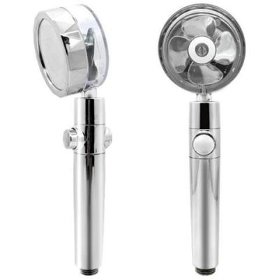 China Bathroom ABS Portable High Pressure Handheld 360 Power Propeller Shower Head 2024 Lizhen for sale