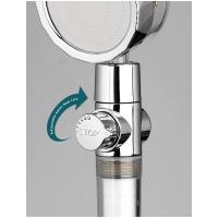 China Bathroom ABS Portable High Pressure Handheld 360 Power Propeller Shower Head 2024 Lizhen for sale