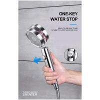 China 2024 Lizhen High Pressure 2-way Handheld Shower Head Design Style for Dry Skin Hair for sale