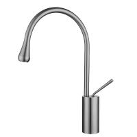 China Single Handle Modern Wash Black Mixer Water Sink Taps Bathroom Basin Faucets for Bath Room for sale