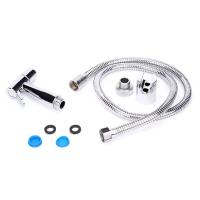 China Bathroom ABS Hand Held Washing Shattaf Bidet Sprayer Set in Chrome for sale