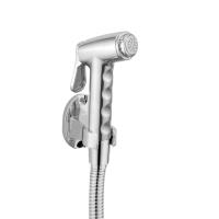China Bathroom ABS Hand Held Washing Shattaf Bidet Sprayer Set in Chrome for sale