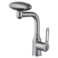 China Multifunctional Lizhen-Hwa.Con UFO Faucet for Hot Cold Washbasin in Polished Surface for sale