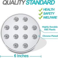China 2024 Lizhen High Pressure Large Nozzle Rain Shower Head for Bathroom Ceiling Overhead for sale