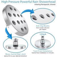 China 2024 Lizhen High Pressure Large Nozzle Rain Shower Head for Bathroom Ceiling Overhead for sale