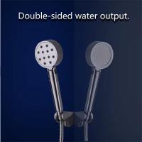 China Modern Bathroom Lizhen Propeller Driven Handheld Shower Head High Pressure Water Saving for sale