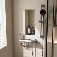 China Stainless Steel Shower Set Modern Design Style and 4 Massage High Pressure Shower Heads for sale