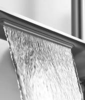 China Single Handle Shower Set LZ-Hwa.Vic Grey Rainfall Shower System with Metered Faucets for sale