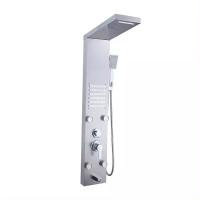 China Upgrade Your Shower Experience with Stainless Steel Shower Panel and Hand Sprayer for sale