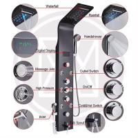 China In-Wall Mounted Shower Column with Jet Massage and Digital Display from Vic Bathroom for sale
