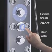 China In-Wall Mounted Shower Column with Jet Massage and Digital Display from Vic Bathroom for sale