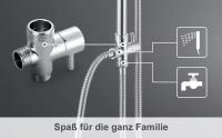 China Upgrade Your Bathroom with a Modern Lizhen-Hwa.Eng Shower System and Massage Function for sale