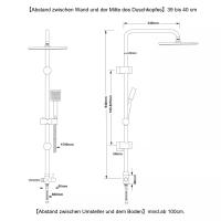 China Upgrade Your Bathroom with a Modern Lizhen-Hwa.Eng Shower System and Massage Function for sale