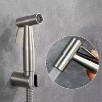China Modern Design Style Lizhen 2024 Shower Set 304 Toilet Flusher Bidet Spray Gun Faucet for sale