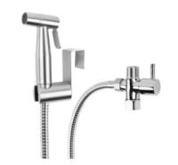 China 304 Stainless Steel Wall Mounted Handheld Toilet Bidet Sprayer Shattaf Set for Bathroom for sale