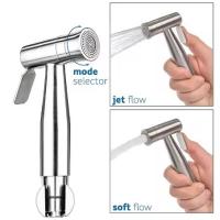 China Modern Design 304 Stainless Steel Dual Function Sprayer for Bathroom and Pet Cleaning for sale