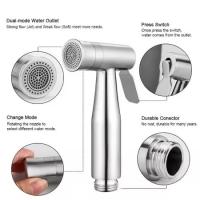 China Modern Design 304 Stainless Steel Dual Function Sprayer for Bathroom and Pet Cleaning for sale