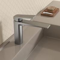 China Lizhen-Hwa.Con Brass Waterfall Mixer for Single Hole Bathroom Sinks and Wash Basins for sale