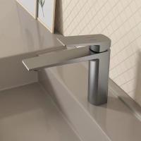 China Lizhen-Hwa.Con Brass Waterfall Mixer for Single Hole Bathroom Sinks and Wash Basins for sale