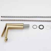 China Ceramic Valve Core Single Handle Brass Basin Faucet for Modern Design Hotel Bathroom for sale