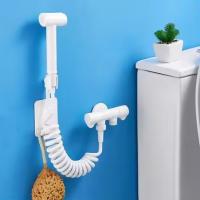 China Modern Design Style 2024 Lizhen Handheld Brass Bidet Sprayer Set for White Color Bathroom for sale