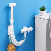 China Modern Design Style 2024 Lizhen Handheld Brass Bidet Sprayer Set for White Color Bathroom for sale