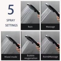 China Adjustable Extension Arm and Handheld High Pressure Rain Shower Head Combo for Barthroom for sale