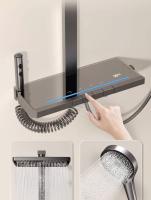 China Bathroom LED Digital Shower Mixer with Ceramic Valve Core and Thermostatic Control for sale