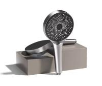 China Hot and Cold 3 Gears Stainless Steel Shower Set for Modern Bathroom Rain Shower Top Spray for sale