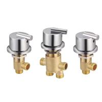 China Massage Hot Tub Accessories Cold Hot Water Bathtub Faucet Sets for jacuzzis for sale