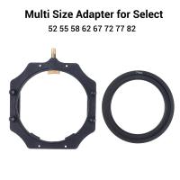 China 100mm Lens Filter Adapter Aluminum Alloy Camera Filter Holder Waterproof For 100x100mm And 100x150mm Lens Filters for sale