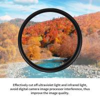 China HD UV Lens Filter 37mm - 95mm IR Cut Filter With Multi Layer Nano Coating for sale