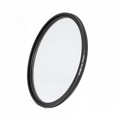 China Rotatable 4 Point Starburst Filter 52mm 58mm 67mm 77mm 82mm Star Lens Filter For DSLR Cameras for sale