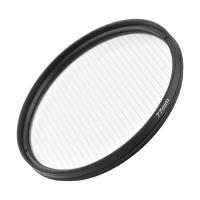 China Resin Glass Special Effect Lens Filter Waterproof Oil Proof Blue Streak Filter With Nano Coating for sale
